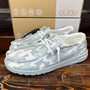 Hey Dude | Shoes | Nib Hey Dude Womens Cloud Camo Slipon Sneaker Light ...